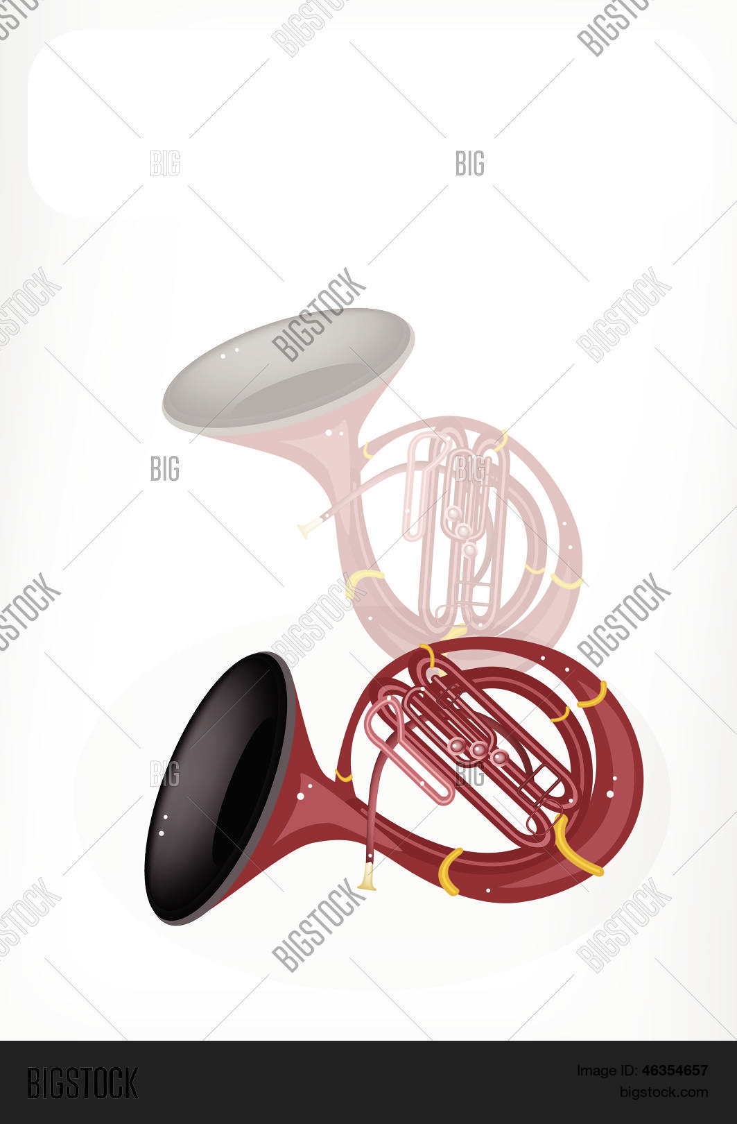 Musical Sousaphone Vector & Photo (Free Trial) | Bigstock
