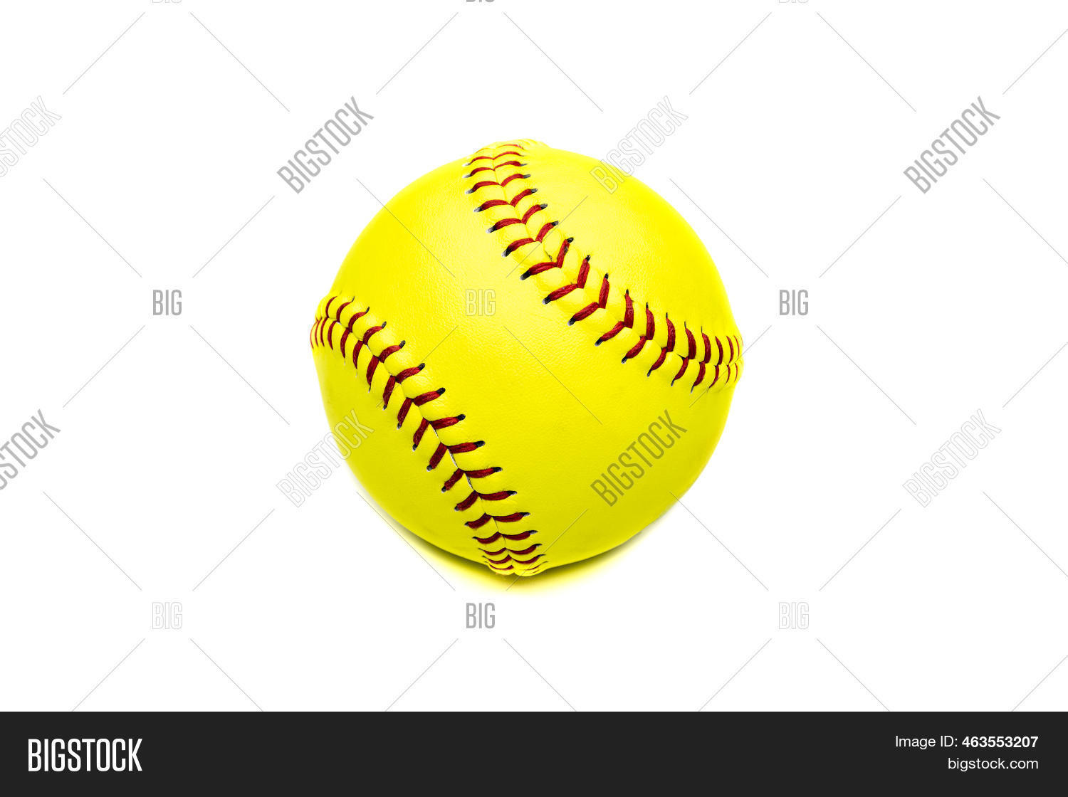 Closeup Softball Ball Image & Photo (Free Trial) | Bigstock
