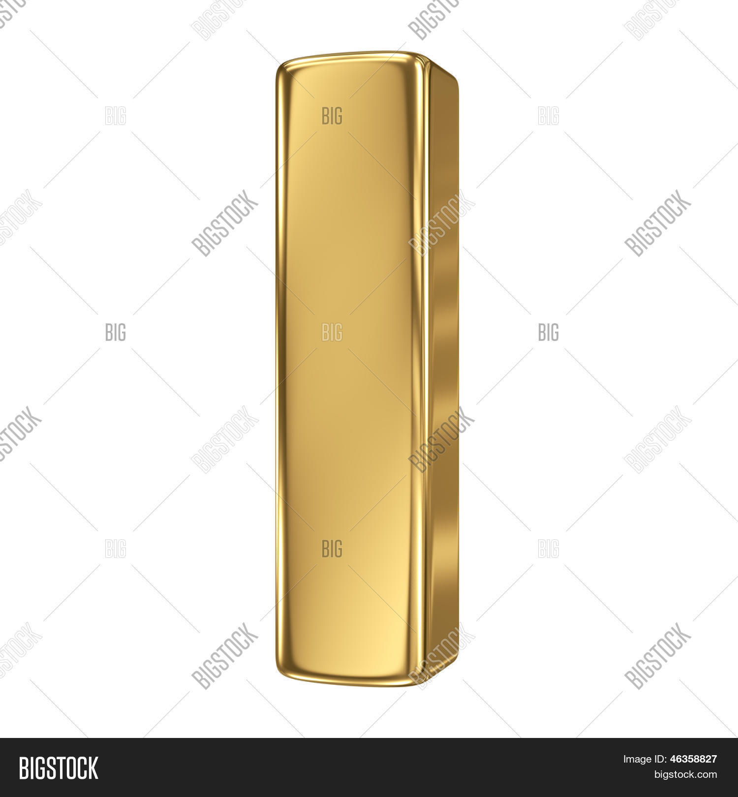 3d Golden Letter Image & Photo (Free Trial) | Bigstock