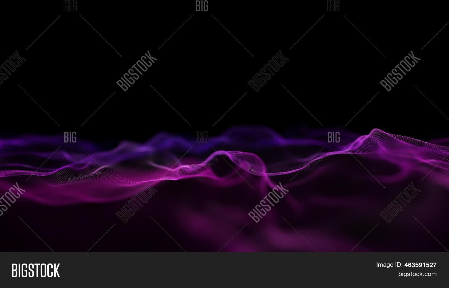 Sound Wave Purple Wave Image & Photo (Free Trial) | Bigstock