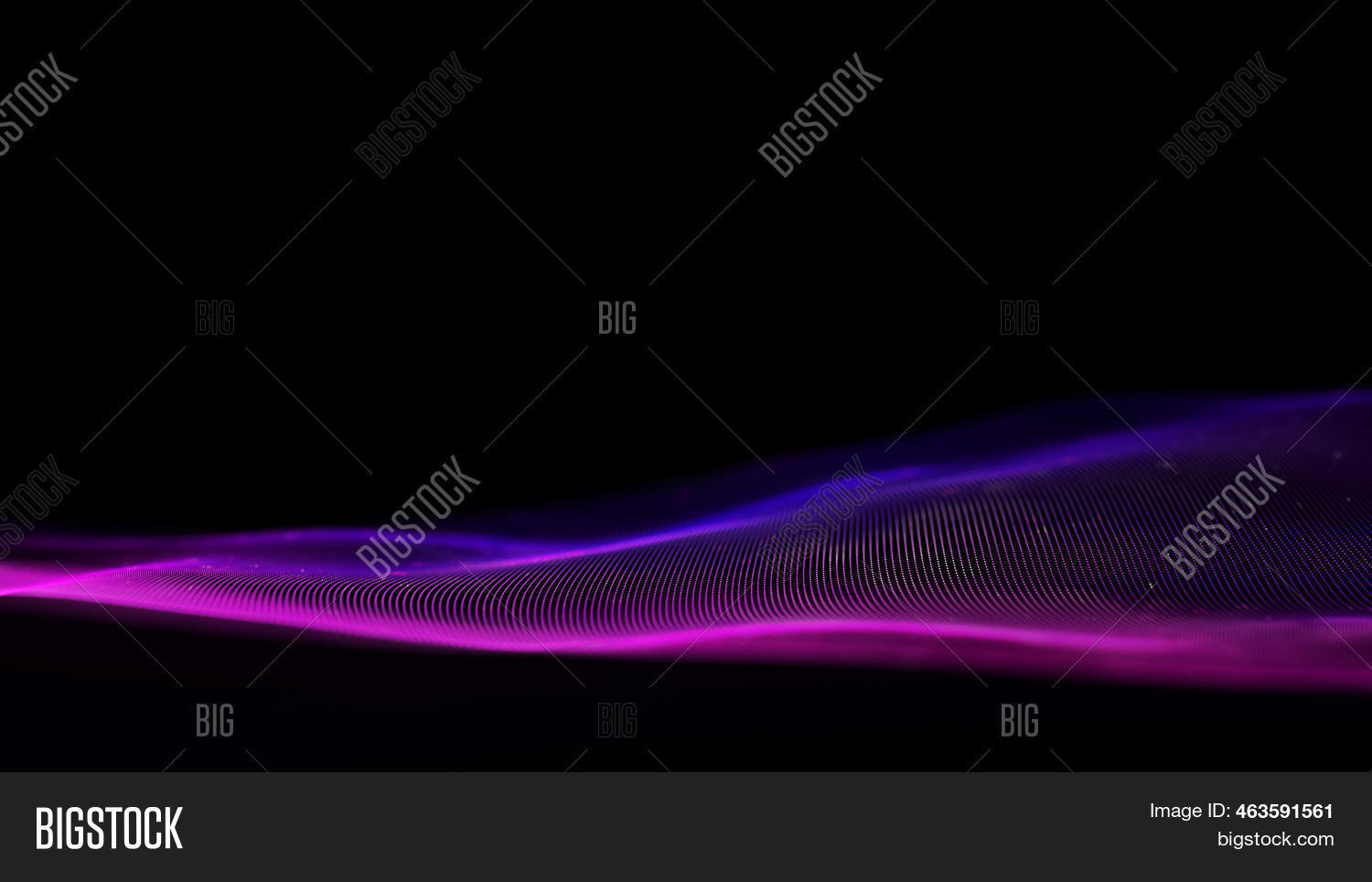 Sound Wave Purple Wave Image & Photo (Free Trial) | Bigstock