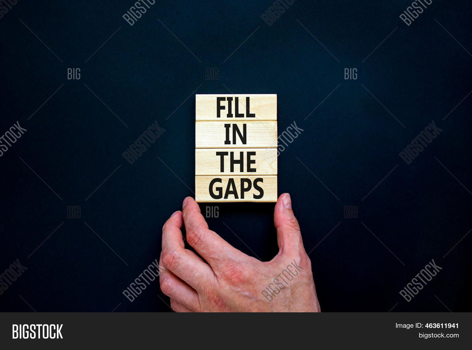 Fill Gaps Symbol. Image & Photo (Free Trial) | Bigstock