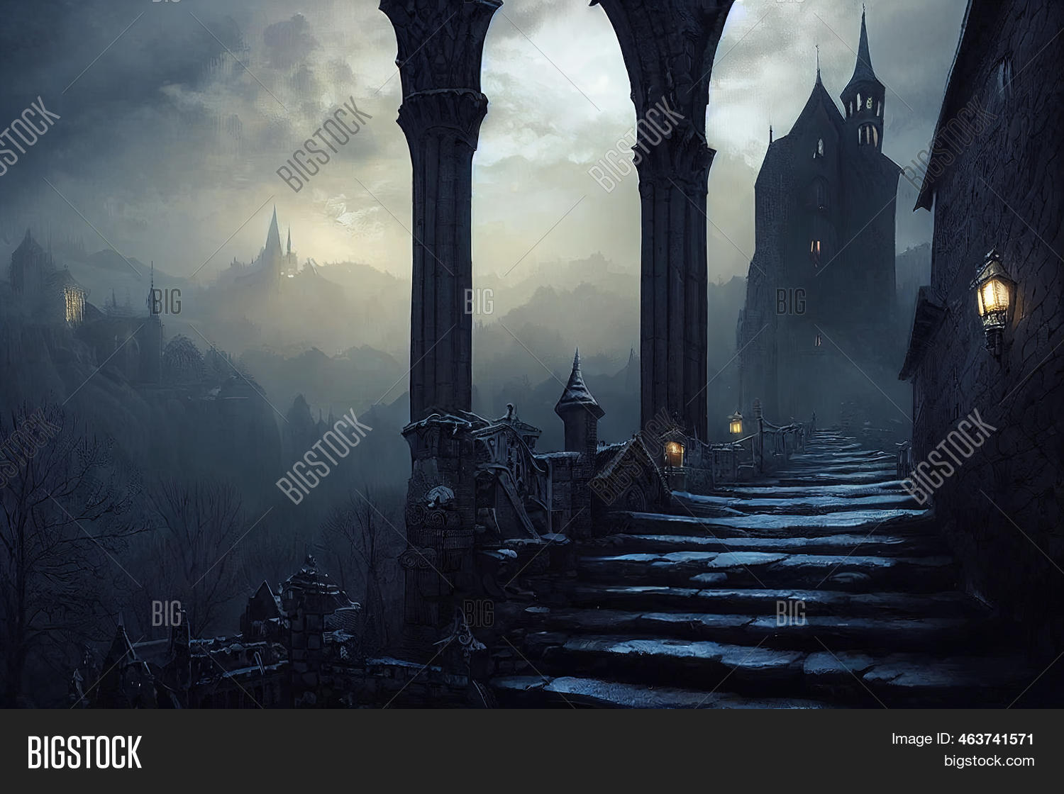 Legendary Dark Castle Image & Photo (Free Trial) | Bigstock