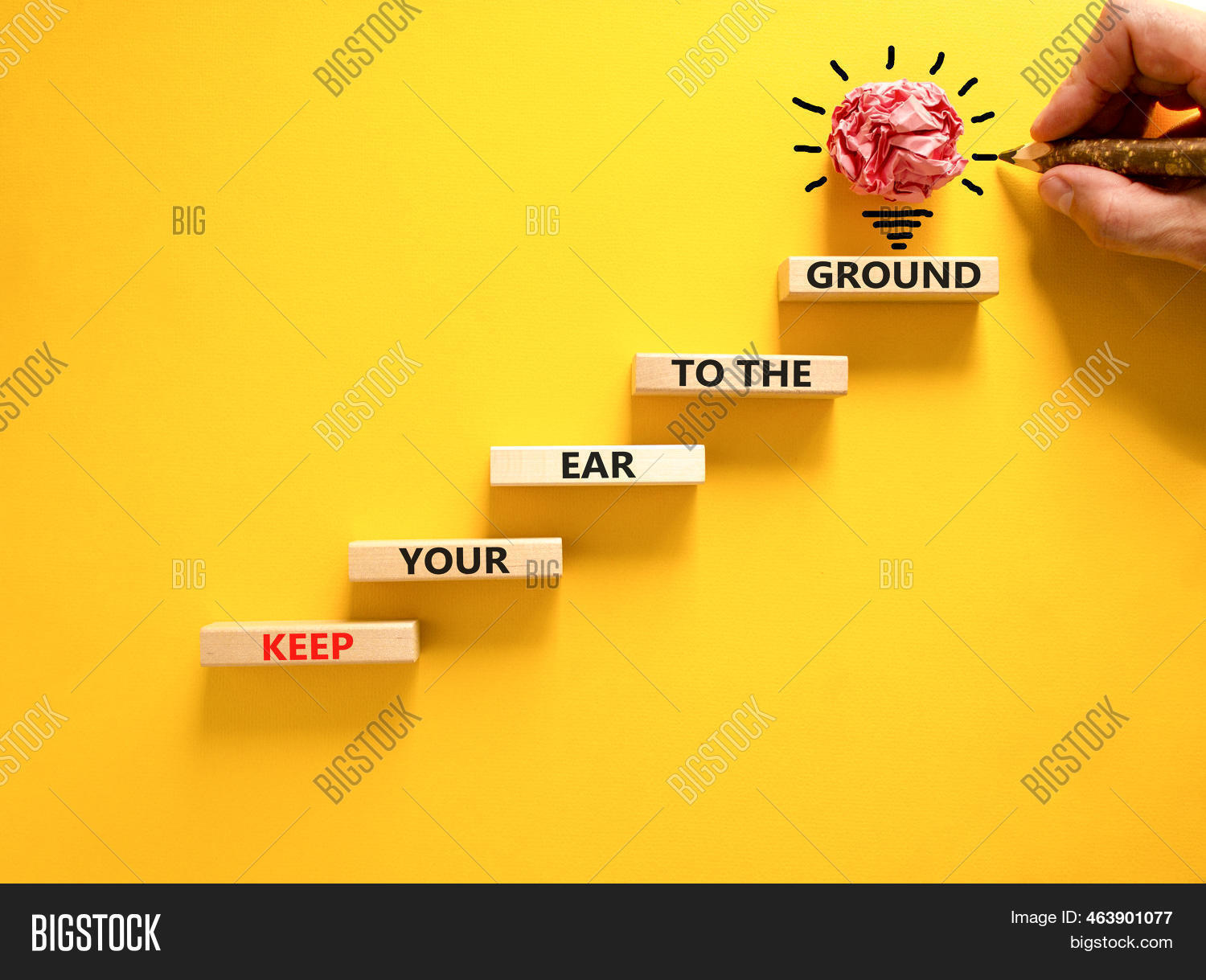 Keep Your Ear Ground Image & Photo (Free Trial) | Bigstock