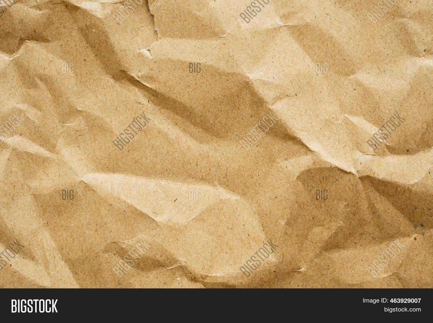 Brown Crumpled Paper Image & Photo (Free Trial) | Bigstock