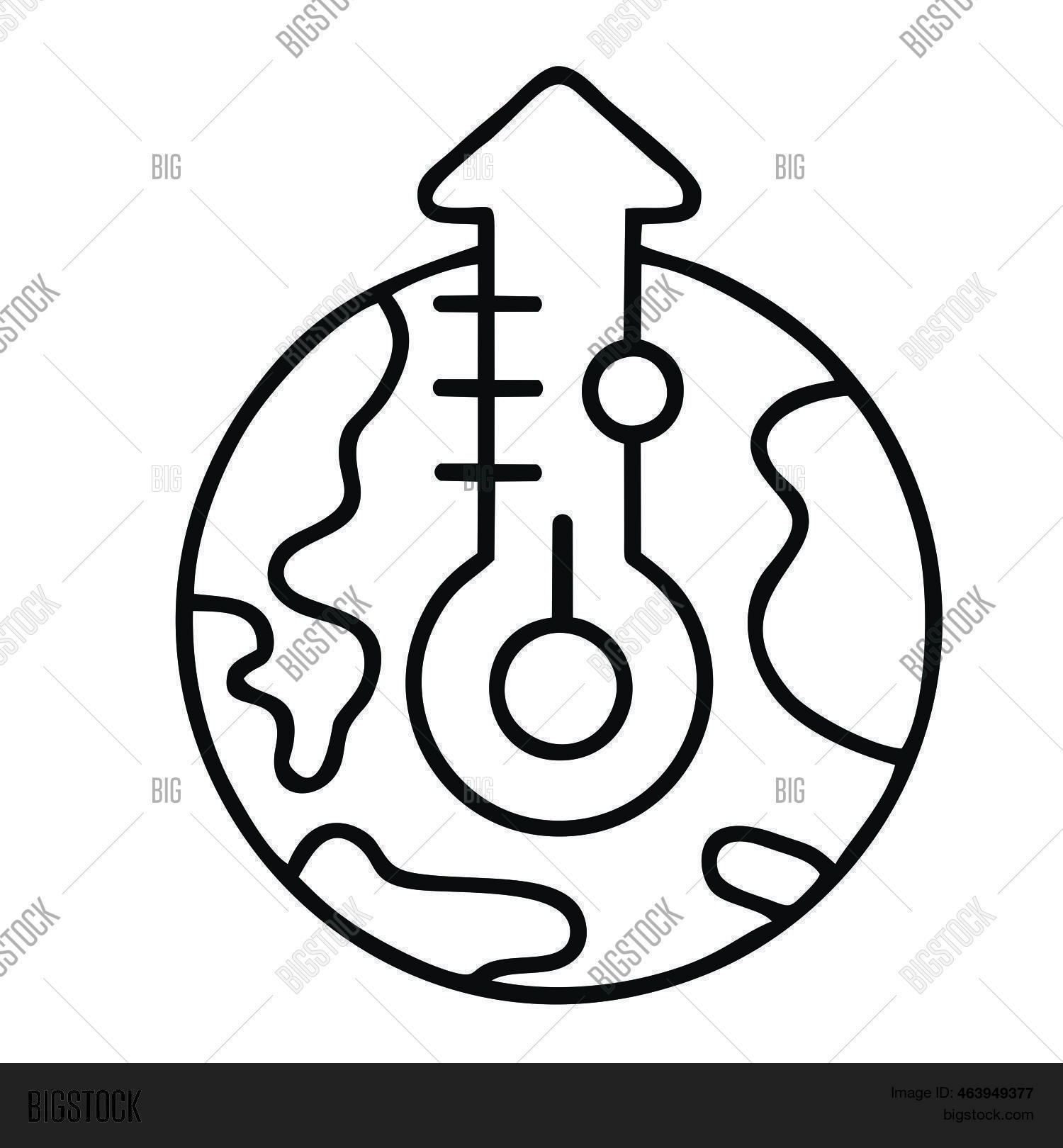 Planet Earth Water Vector & Photo (Free Trial) | Bigstock