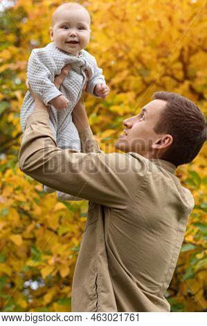 Handsome Father Holds Image & Photo (Free Trial) | Bigstock