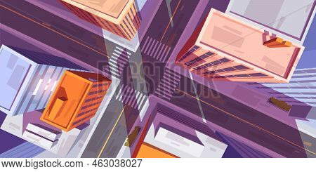 City Top View Vector & Photo (Free Trial) | Bigstock