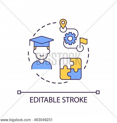 Learning Pathway Vector & Photo (Free Trial) | Bigstock