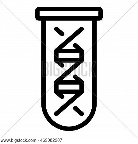 Test Tube Dna Icon Vector & Photo (Free Trial) | Bigstock