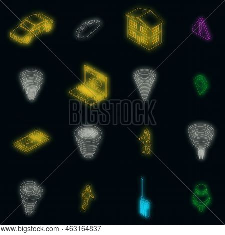 Tornado Icons Set. Vector & Photo (Free Trial) | Bigstock
