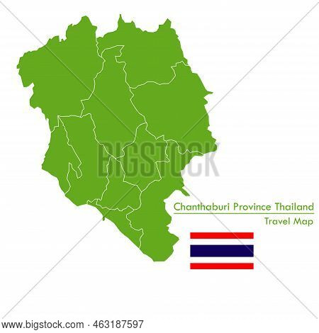 Green Map Chanthaburi Vector & Photo (Free Trial) | Bigstock