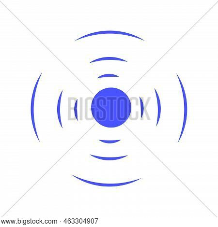 Echo Sonar Waves. Vector & Photo (Free Trial) | Bigstock