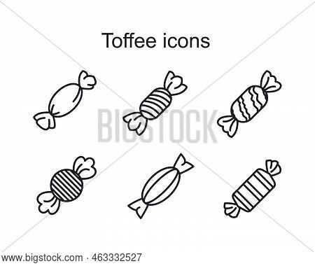 Toffee Icon Template Vector & Photo (Free Trial) | Bigstock