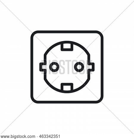 Plug Socket Icon Vector & Photo (Free Trial) | Bigstock