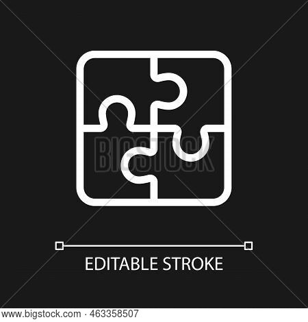 Puzzle Pixel Perfect Vector & Photo (Free Trial) | Bigstock