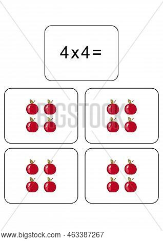 Multiplication Table Vector & Photo (Free Trial) | Bigstock