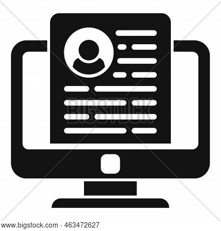 Monitor System Icon Vector & Photo (Free Trial) | Bigstock