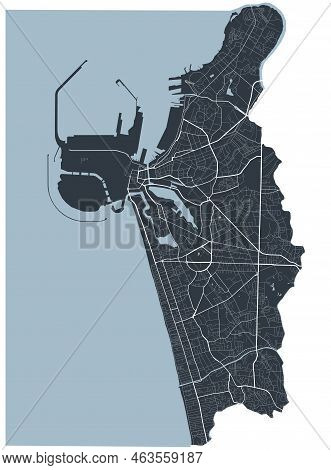 Colombo Vector Map. Vector & Photo (Free Trial) | Bigstock