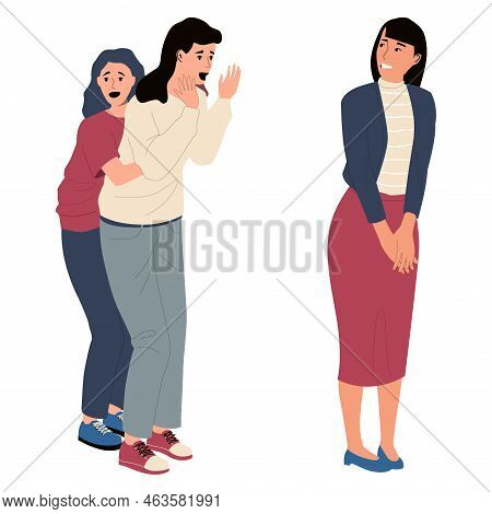 Scared People. Vector & Photo (Free Trial) | Bigstock