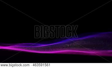 Sound Wave Purple Wave Image & Photo (Free Trial) | Bigstock