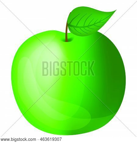 Apple Cartoon Vector & Photo (Free Trial) | Bigstock