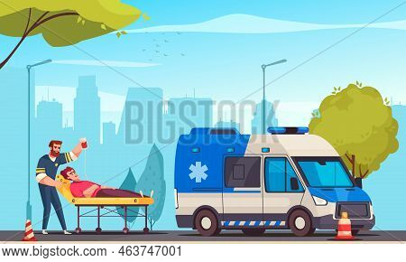Emergency Cartoon Vector & Photo (Free Trial) | Bigstock