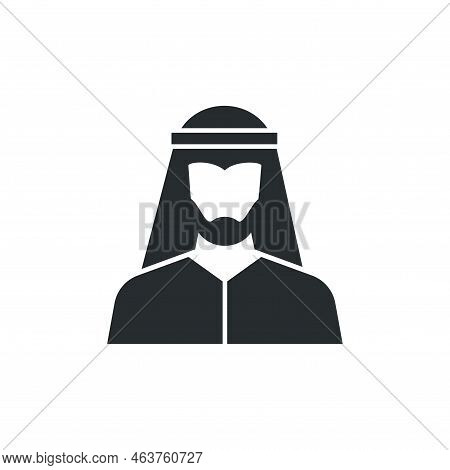 Arab Man Vector Icon Vector & Photo (Free Trial) | Bigstock