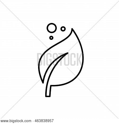 Eco Leaf Icon Vector Vector & Photo (Free Trial) | Bigstock