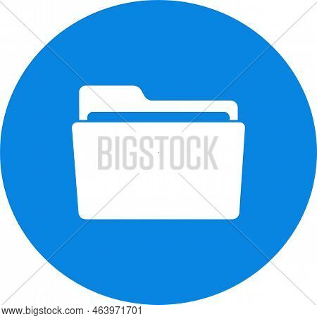 Isolated White Folder Vector & Photo (Free Trial) | Bigstock
