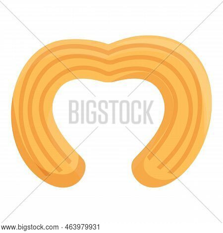 Heart Churro Icon Vector & Photo (Free Trial) | Bigstock