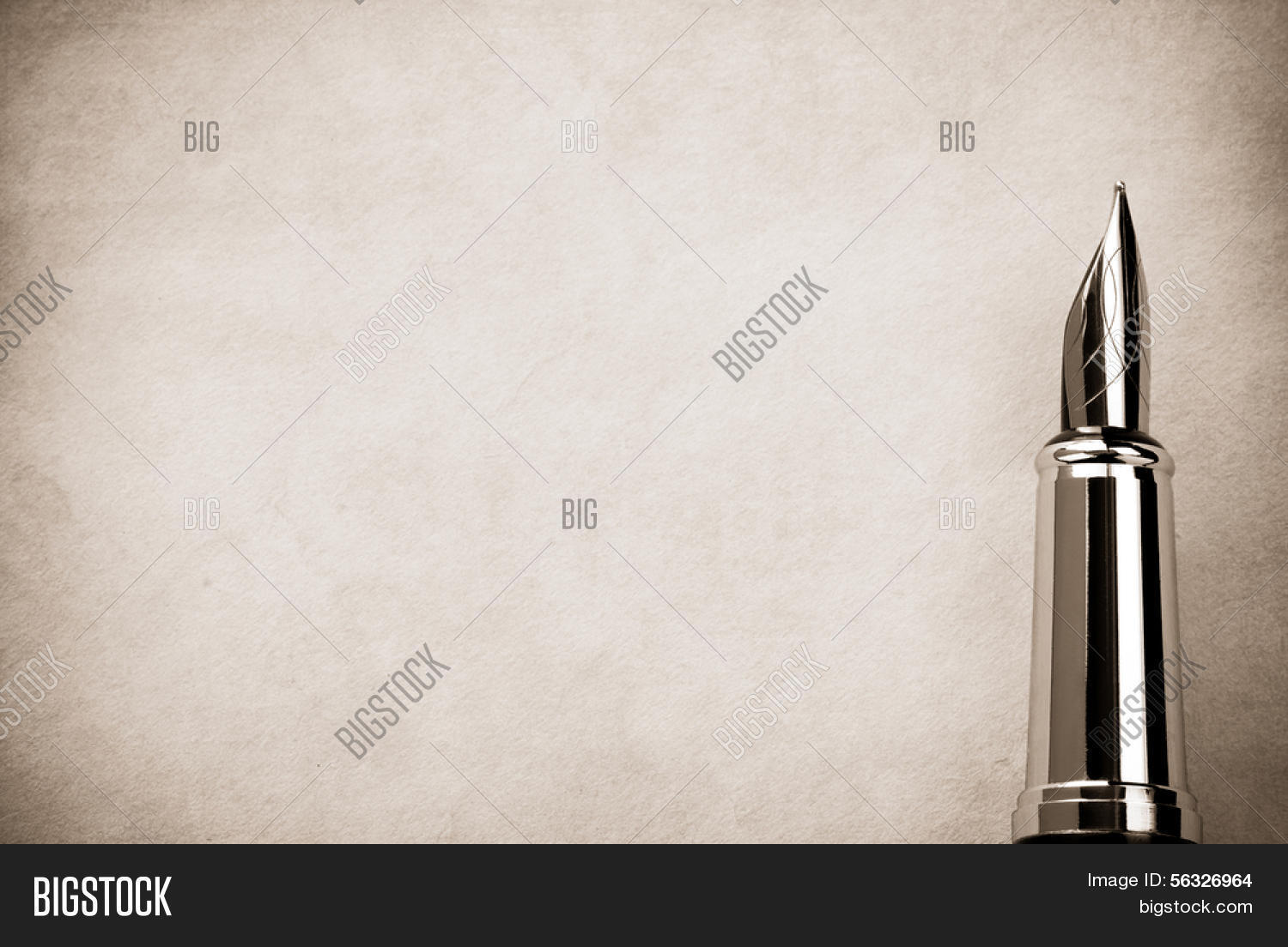 Ink Pen Aged Paper Image & Photo (Free Trial) | Bigstock