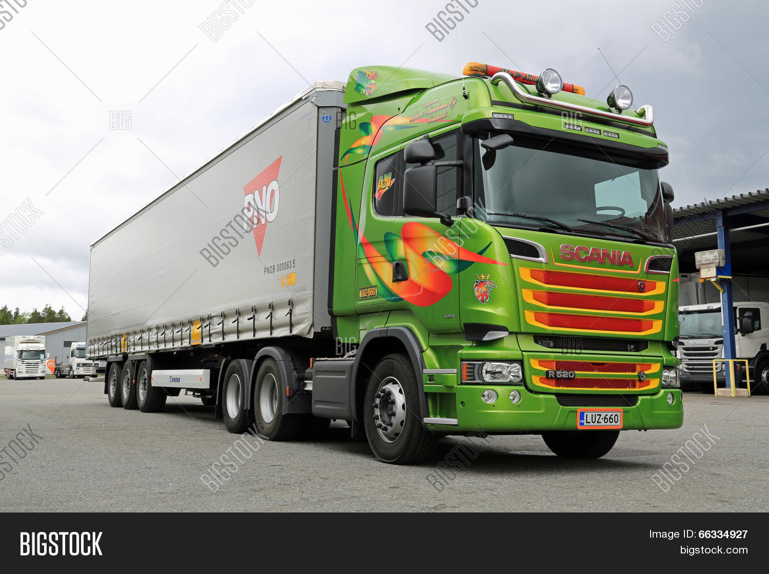 Scania R520 Euro 6 V8 Image & Photo (Free Trial) | Bigstock