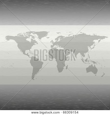 World Map Shadow On Vector & Photo (Free Trial) | Bigstock