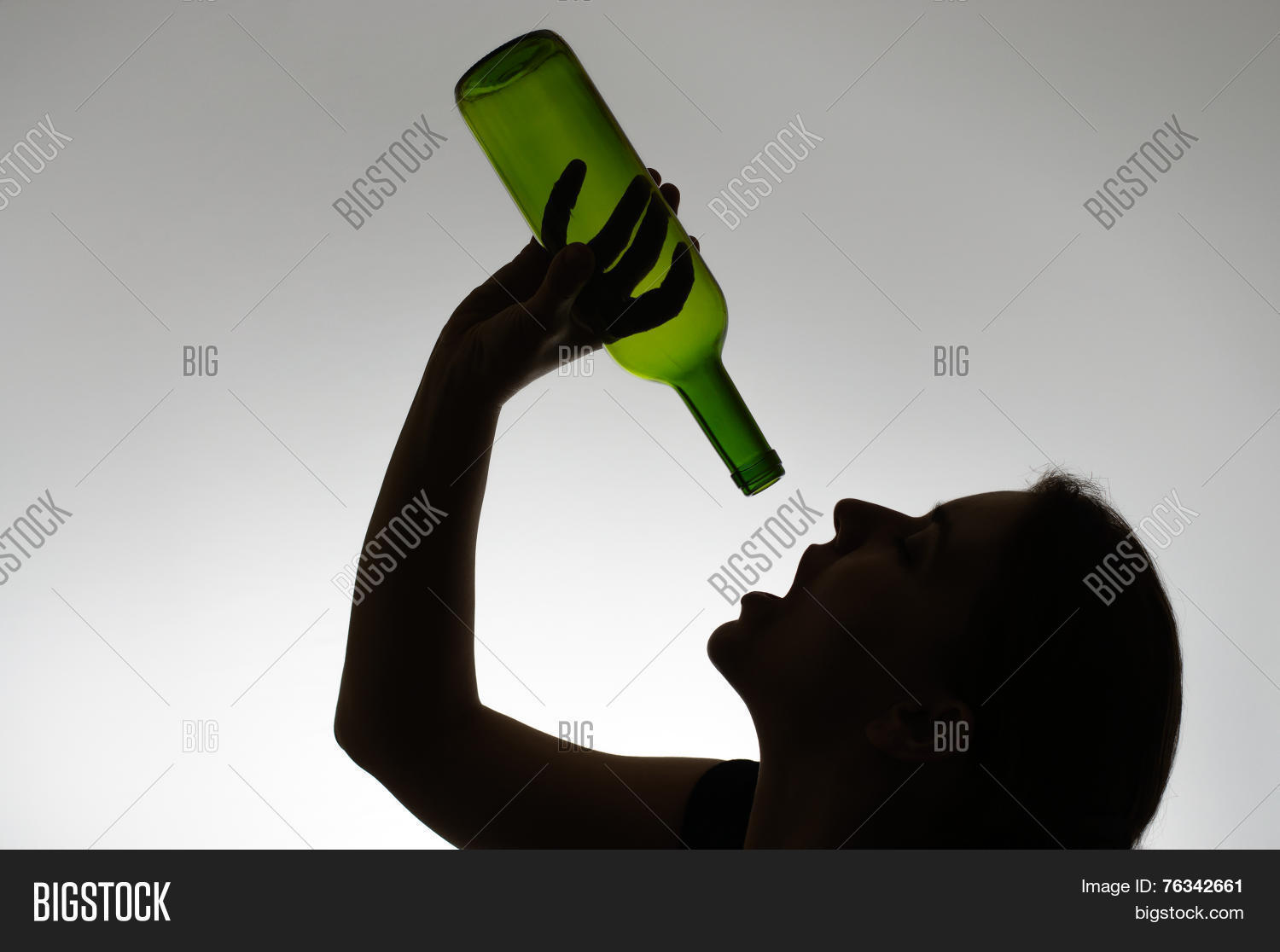 Silhouette Alcoholic Image & Photo (Free Trial) | Bigstock