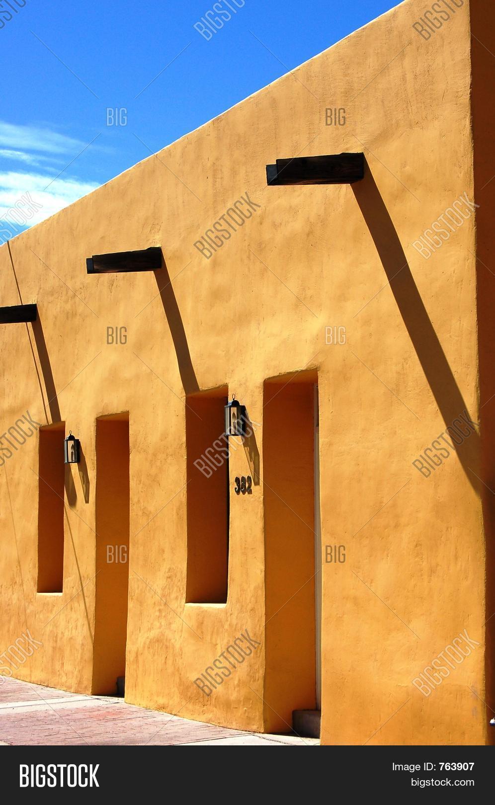 Yellow Stucco House Image & Photo (Free Trial) | Bigstock