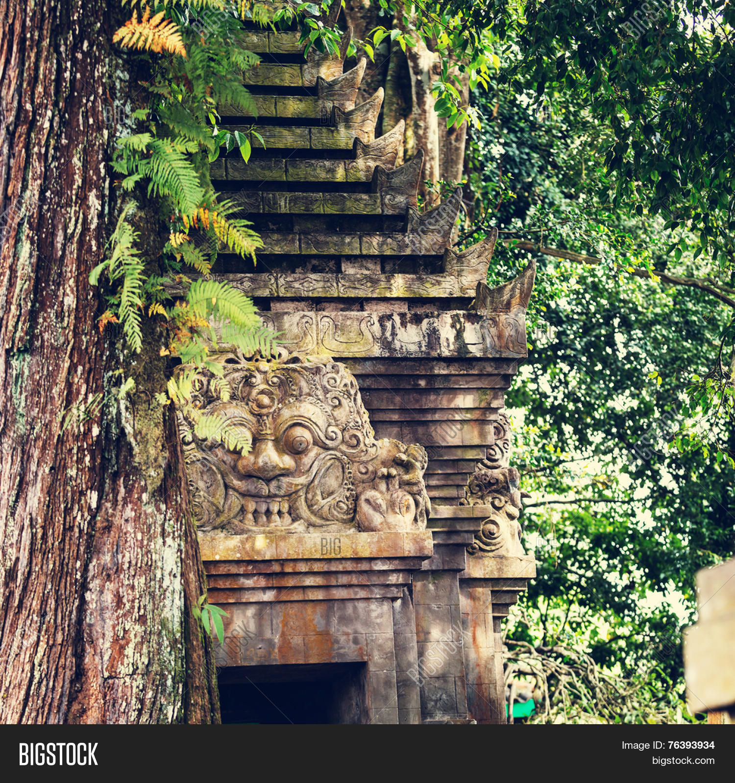 Stone Statue On Bali, Image & Photo (Free Trial) | Bigstock