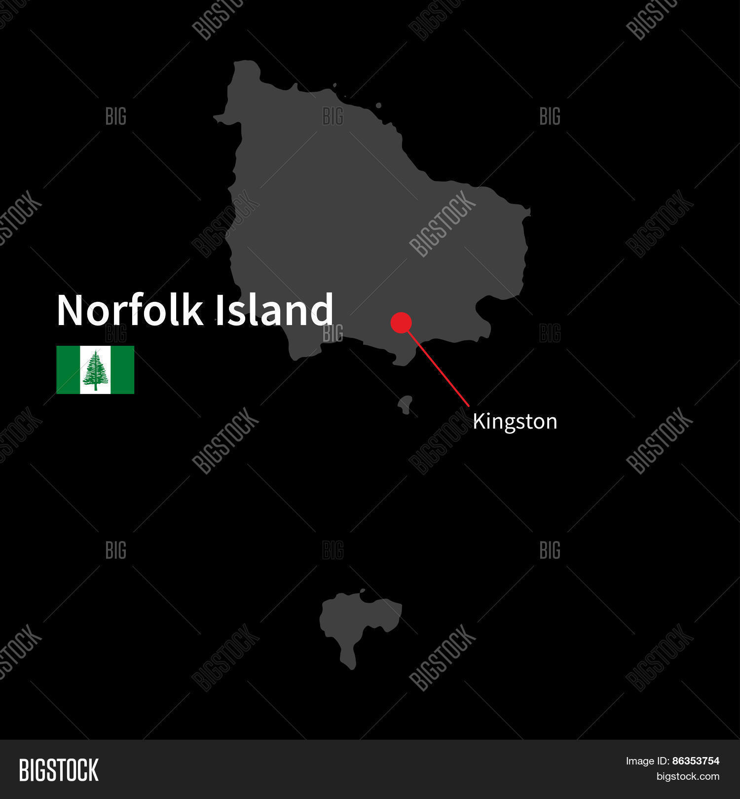 Detailed Map Norfolk Vector & Photo (Free Trial) | Bigstock
