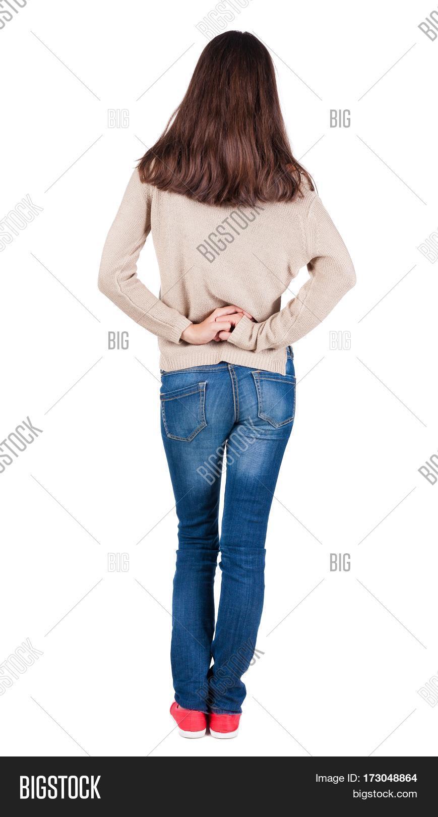 Back View Standing Image & Photo (Free Trial) | Bigstock