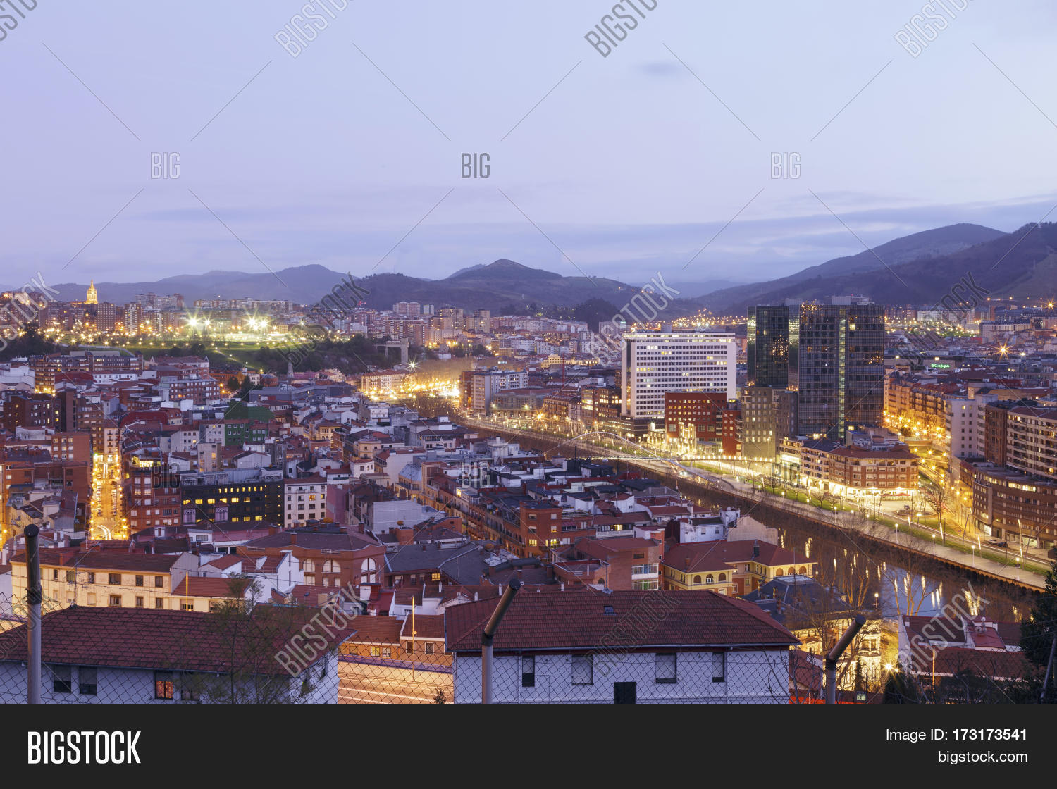 City Bilbao Sunset Image & Photo (Free Trial) | Bigstock