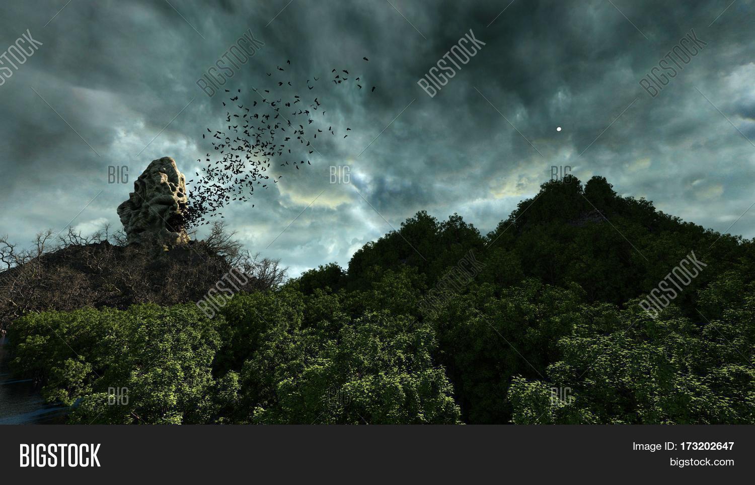 Horror Island Ocean. Image & Photo (Free Trial) | Bigstock