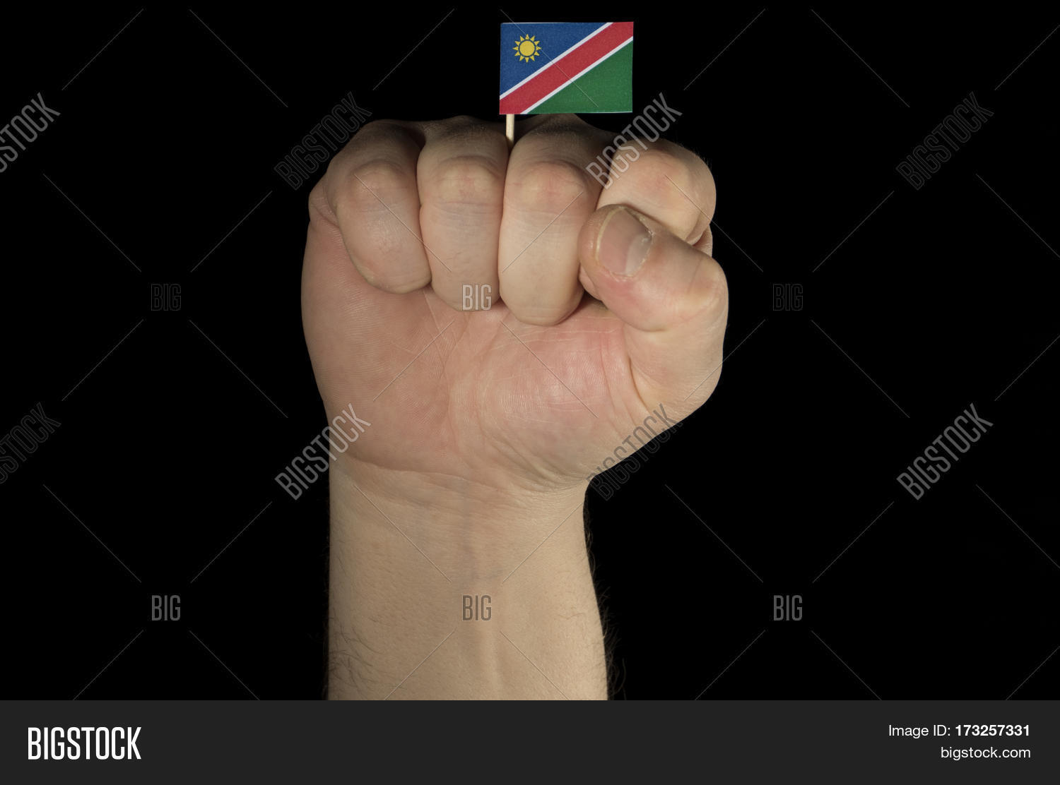 Man Hand Fist Namibian Image & Photo (Free Trial) | Bigstock