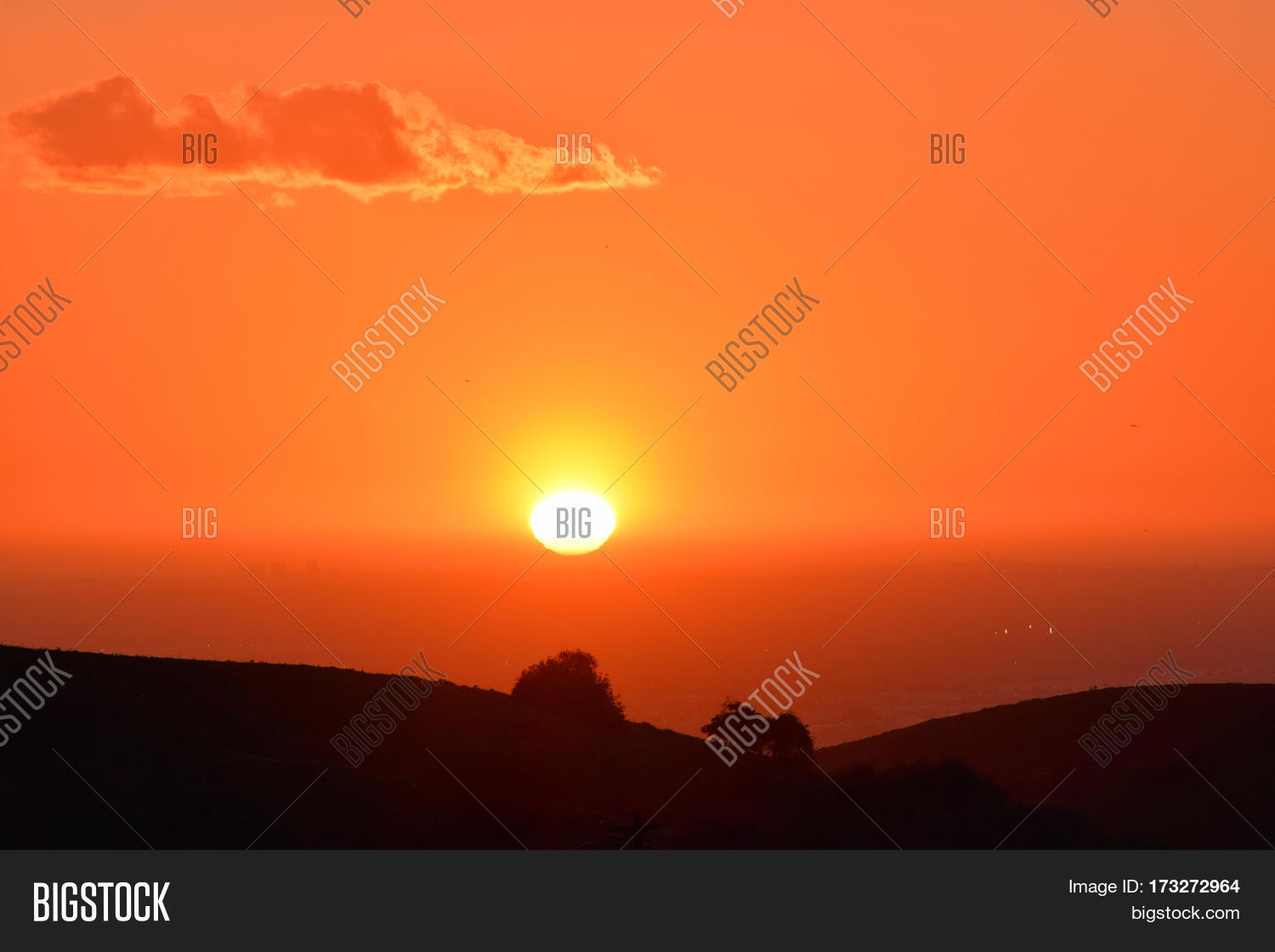 Sun Setting Over Los Image & Photo (Free Trial) | Bigstock