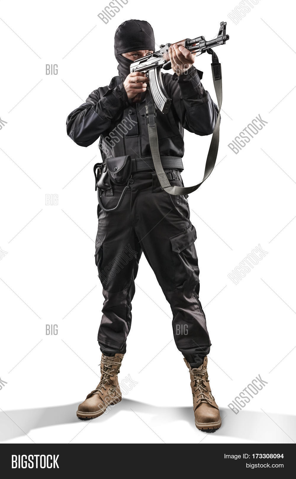 Sodier Black Military Image & Photo (Free Trial) | Bigstock
