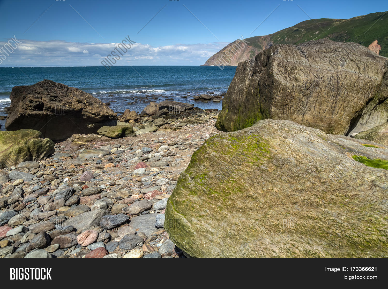 Beach Large Boulders Image & Photo (Free Trial) | Bigstock