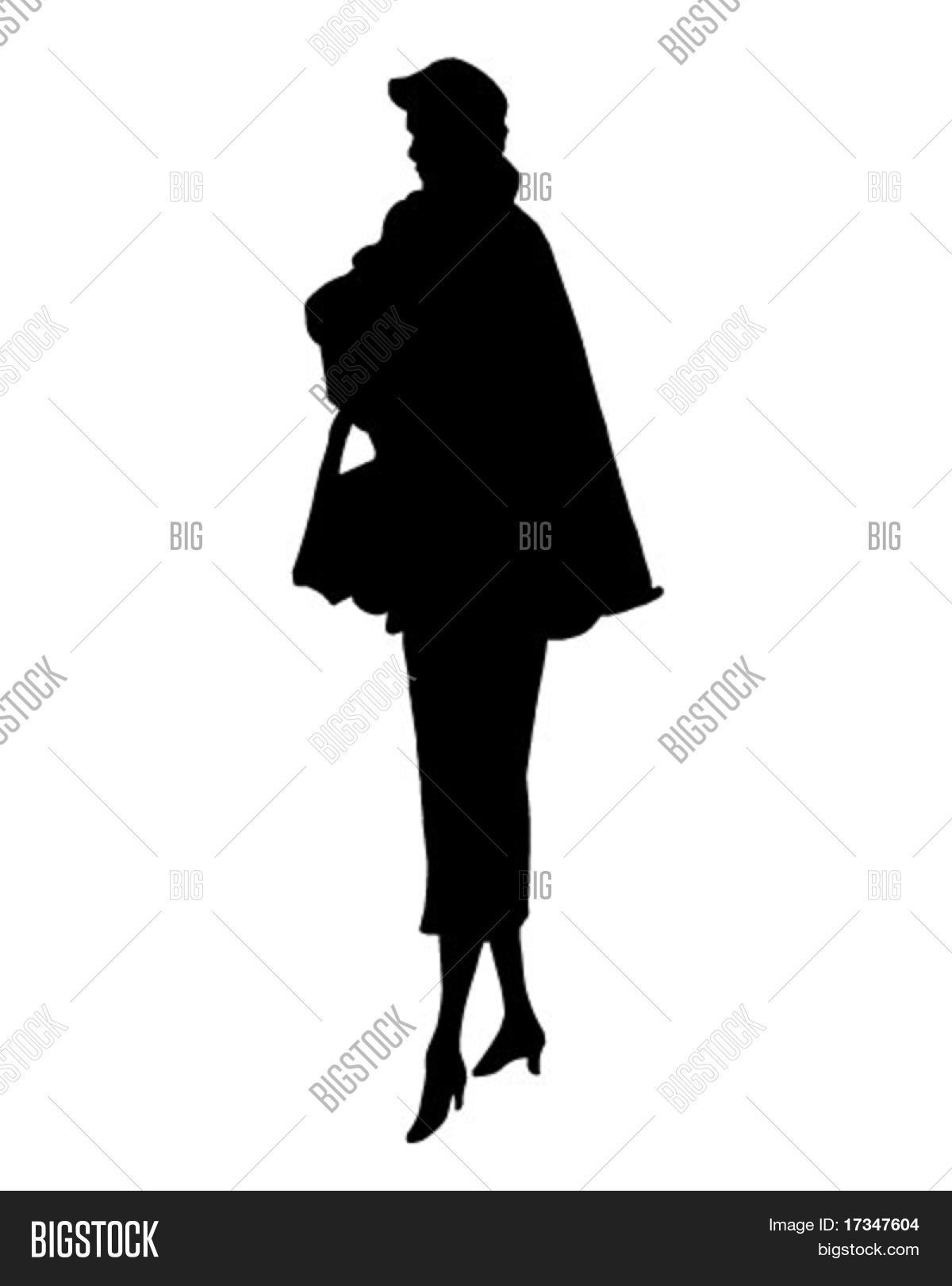 Silhouette 1 - Retro Vector & Photo (Free Trial) | Bigstock