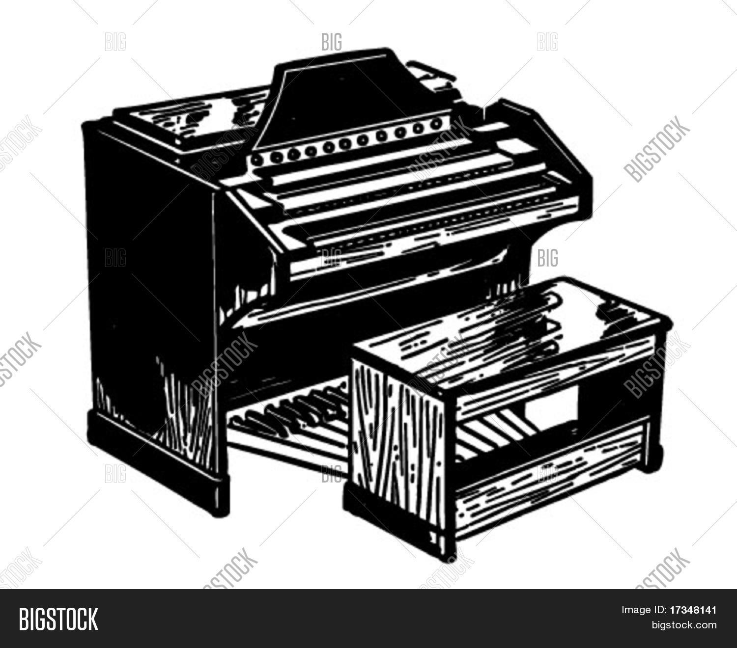 Electric Organ - Vector & Photo (Free Trial) | Bigstock