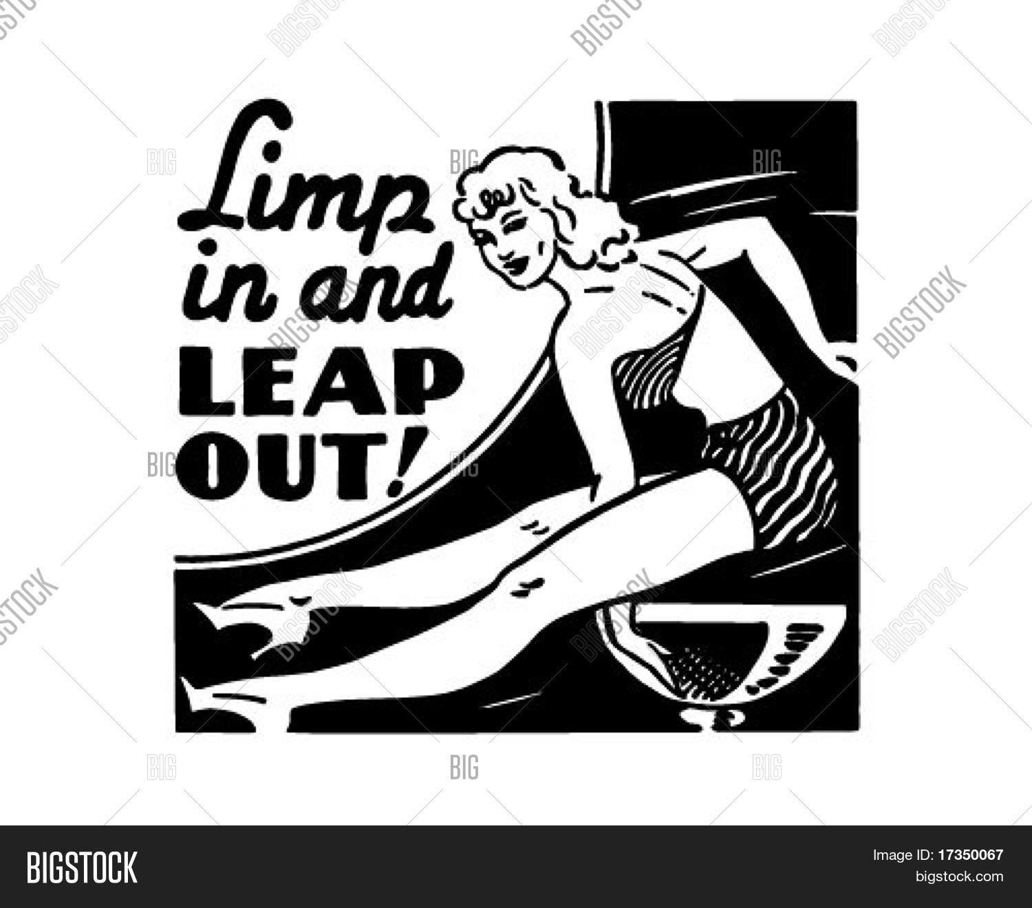 Limp Leap Out - Retro Vector & Photo (Free Trial) | Bigstock