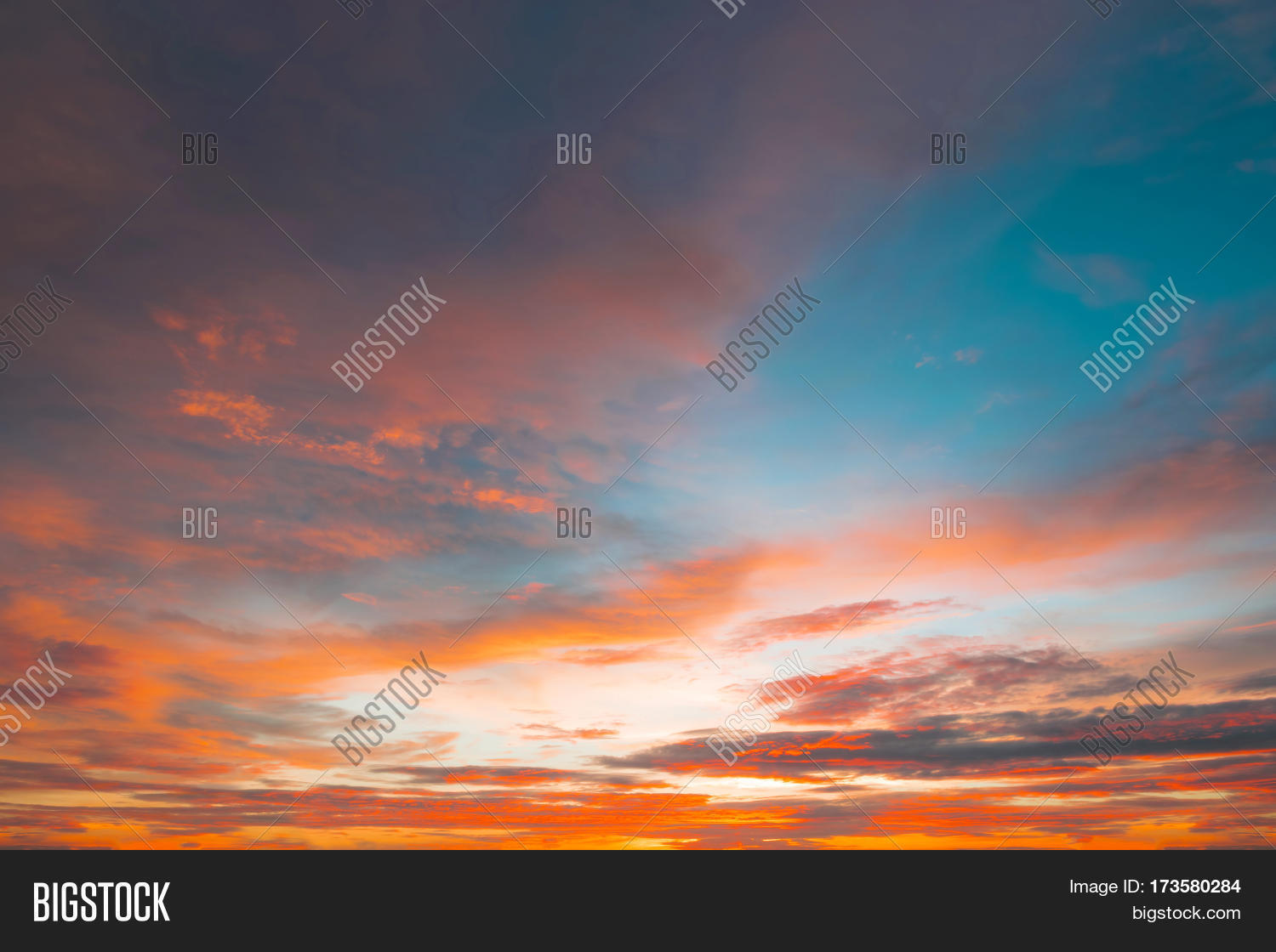 Beautiful Color Sunset Image & Photo (Free Trial) | Bigstock
