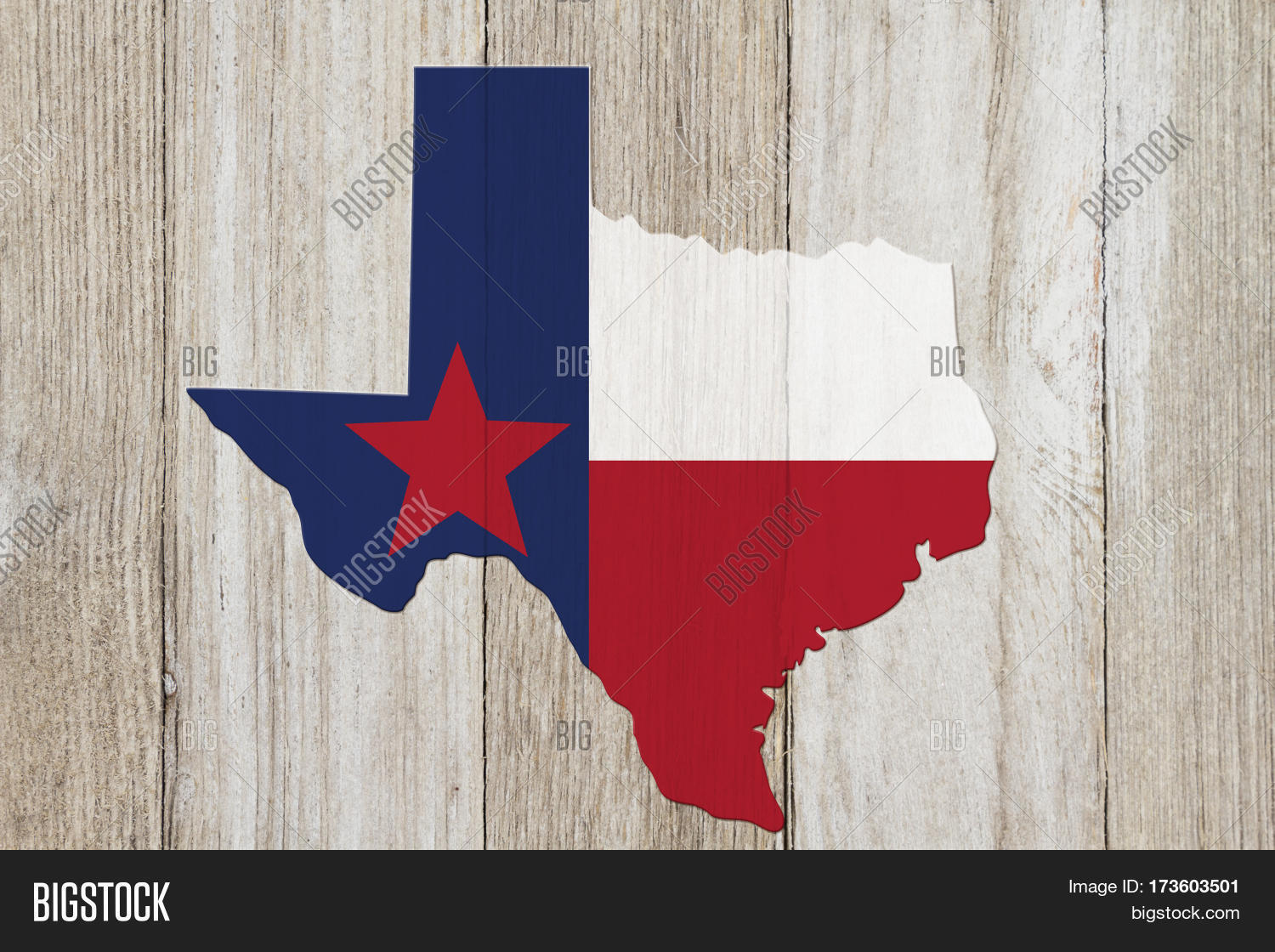 Map Texas Texas Flag Image & Photo (Free Trial) | Bigstock